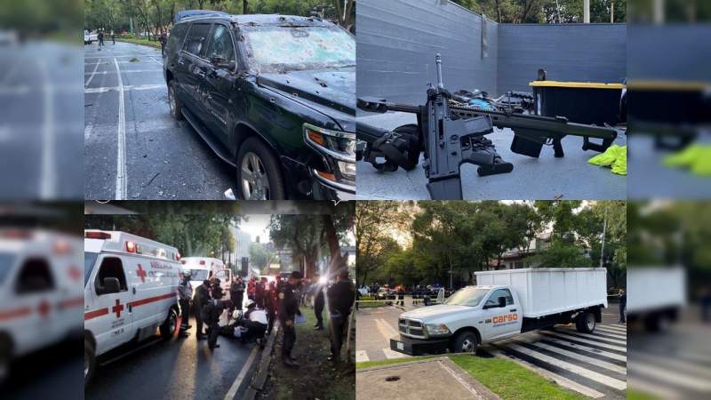 Cjng Detrás De Atentado Contra El Secretario De Seguridad De Cdmx