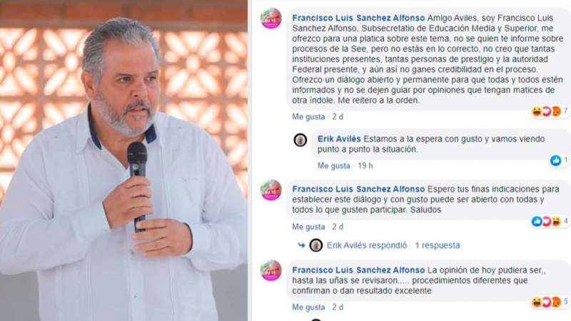 Subsecretario de educación superior acusa a Erick Avilés de generar ...