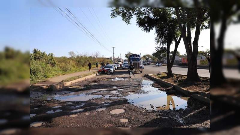 Se dará mejoramiento a las vías laterales de salida a Quiroga en Morelia