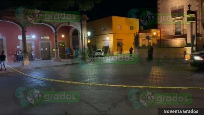 Un hombre muerto tras fuerte balacera en pleno centro de Salvatierra ...