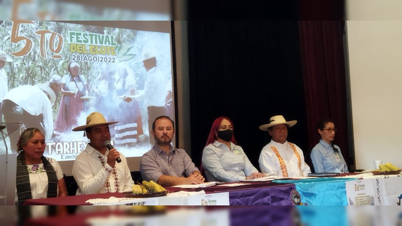 Comunidad de Tarejero invita a su festival del Elote