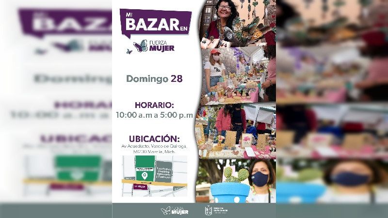 Arranca "Mi bazar en Fuerza Mujer" para emprendedoras