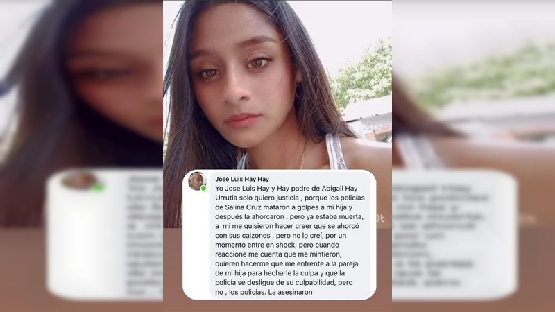 Detienen a tres policías y un juez cívico por muerte de Abigail Hay ...