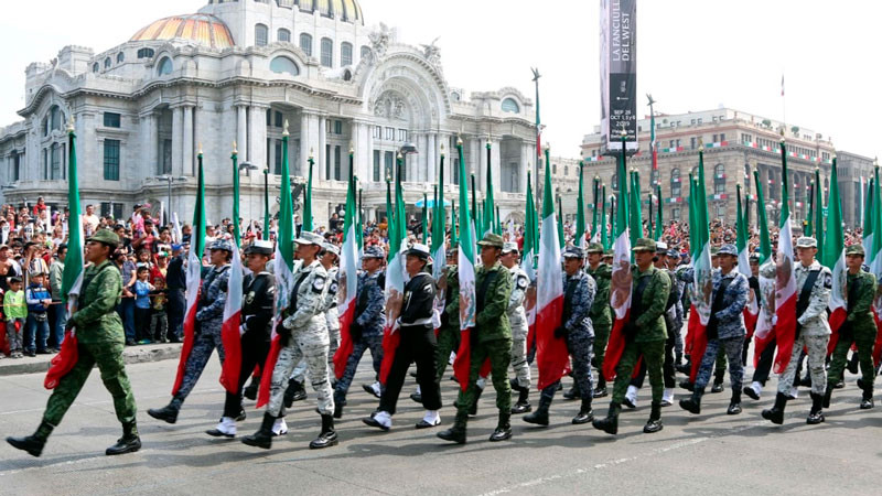 Será la Guardia Nacional quien encabece el desfile militar por la ...