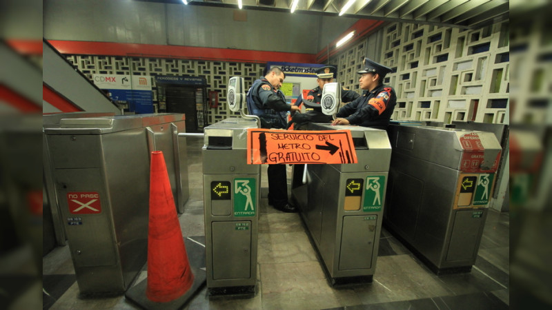 Cómo actuar en el macrosimulacro del 19-S dentro del Metro de la CDMX