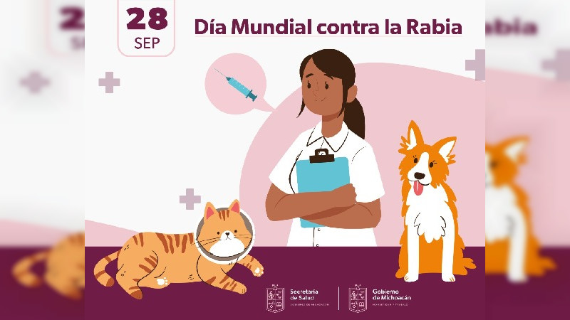 Michoacán con 26 años libre de casos de rabia en humanos