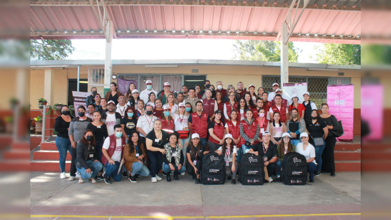 Continua Barrio Bienestar en colonia Primo Tapia de Morelia, Michoacán