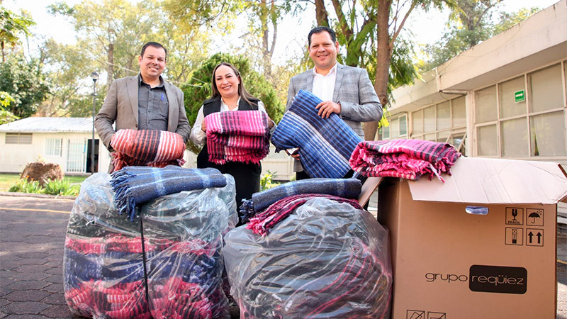 DIF invita a participar en la colecta de cobijas “Cobijando a Michoacán”