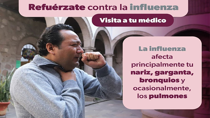 Vacunación Contra Influenza En Michoacán Continuará Durante Febrero