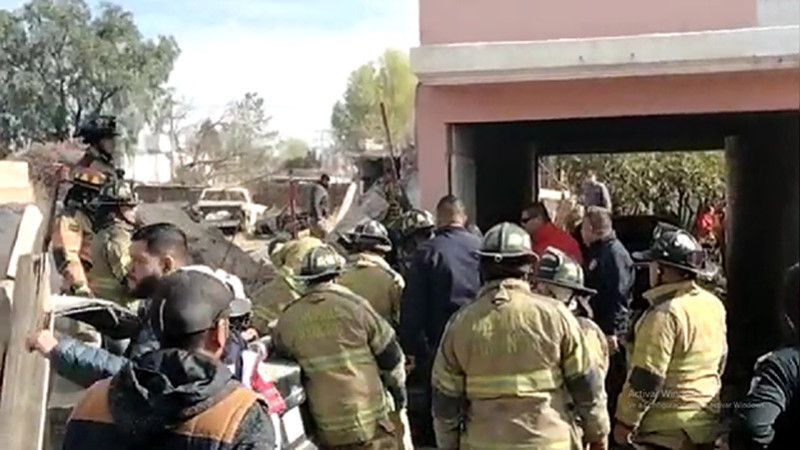 Se registra explosión en una vivienda en Durango; hay un muerto y cuatro heridos