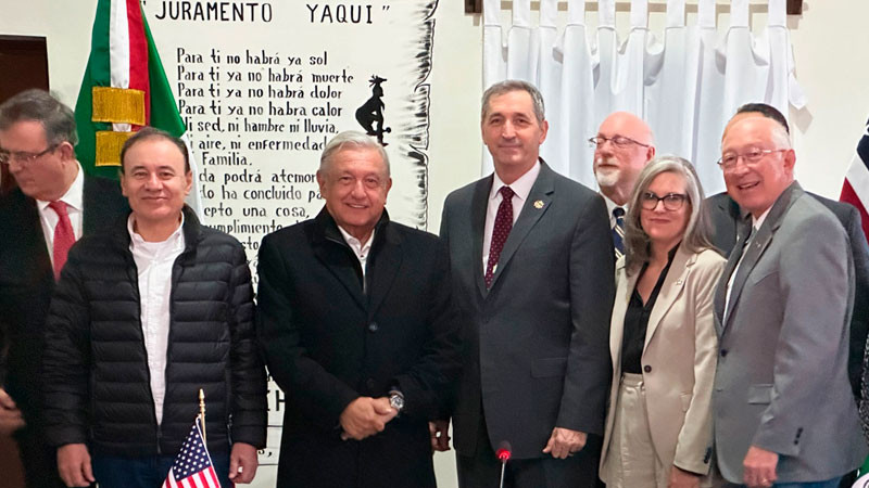 AMLO supervisa obras conjuntas con gobierno de Estados Unidos en ...