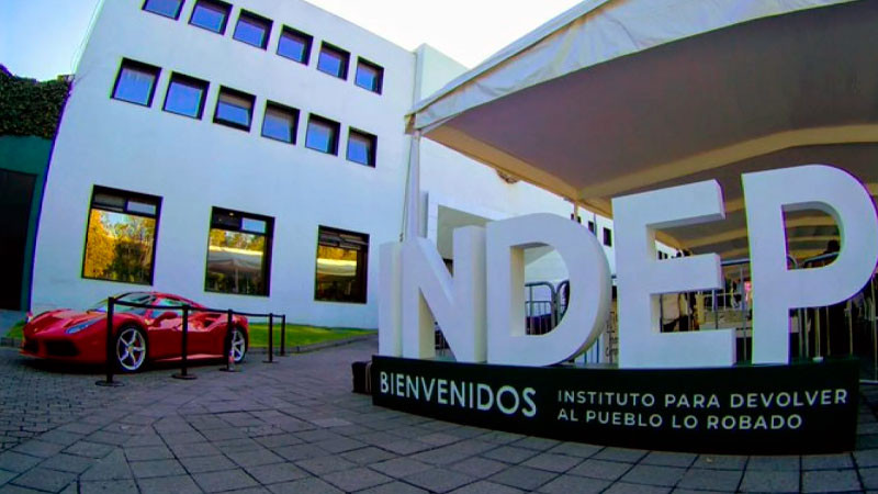 Instituto para Devolver al Pueblo lo Robado debe informar sobre bienes recuperados y su destino