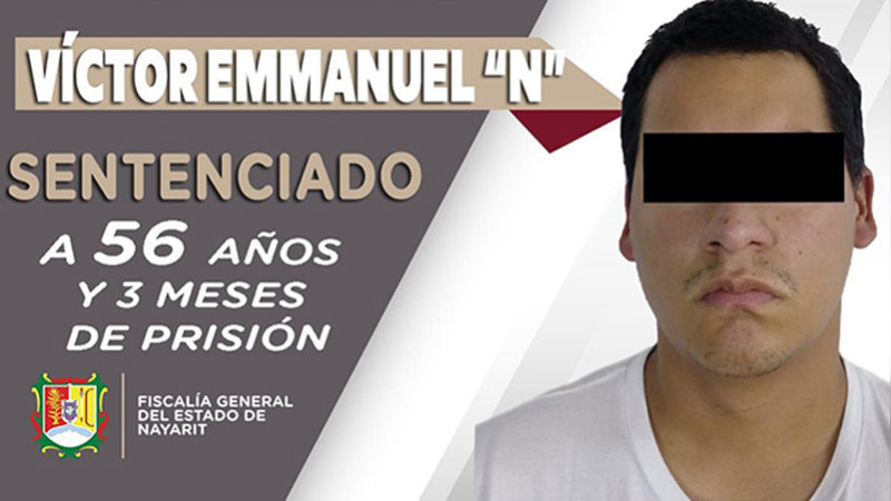 En Nayarit Sentencian A Víctor Emmanuel N A 56 Años De Prisión Por