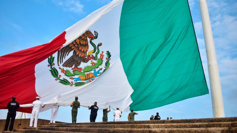 24 de febrero, Día de la Bandera de México, símbolo de identidad nacional