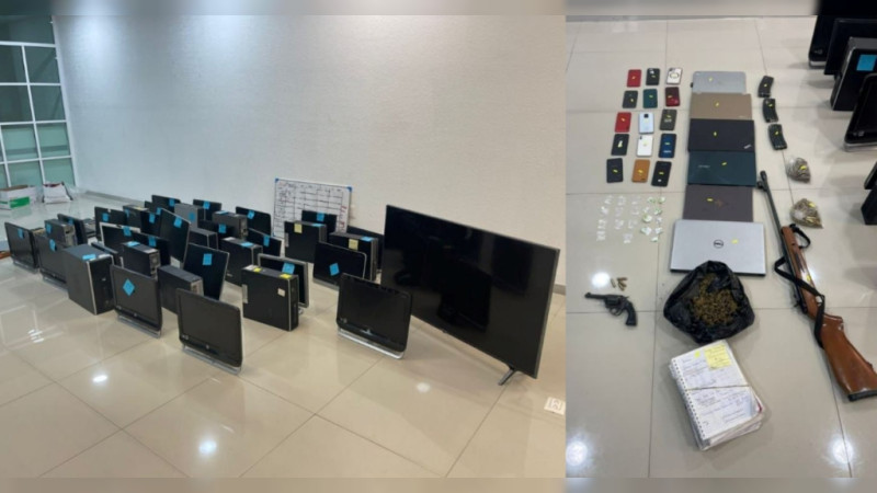 Cateo y balacera en mega call center del crimen organizado, deja un ...