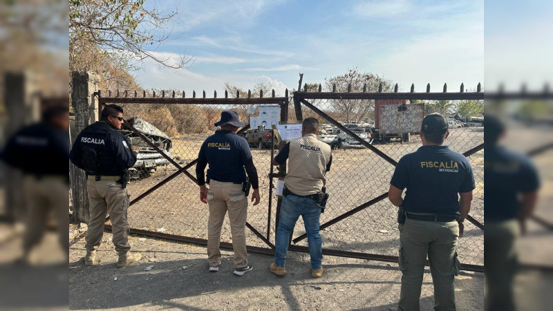 Catean deshuesadero de autos robados, en Apatzingán: Los robaban con violencia en Jalisco