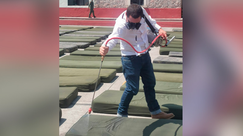 SSM combate el dengue en el Centro Histórico de Morelia