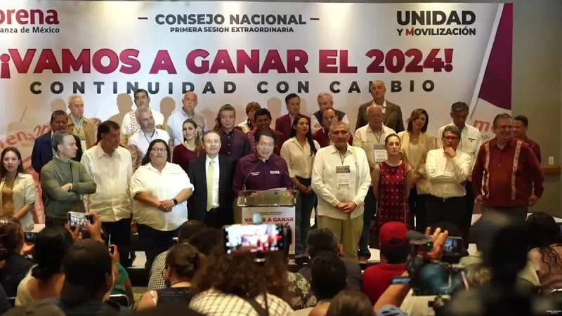 Cinco encuestas definirán al candidato de Morena; aspirantes firman ...
