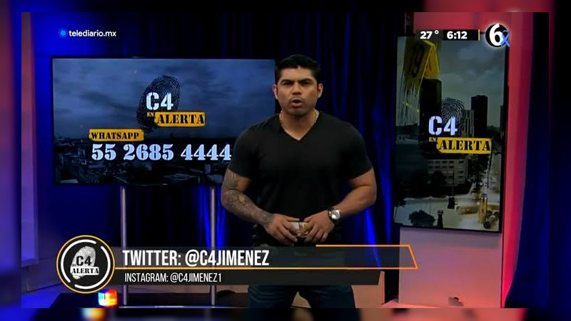 Se solidariza Noventa Grados con el periodista Carlos Jiménez ante amenazas en su contra