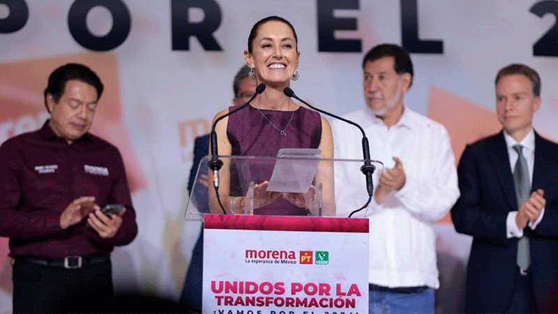 Hoy decidió el pueblo de México’’: Claudia Sheinbaum es electa como Coordinadora Nacional de la ...