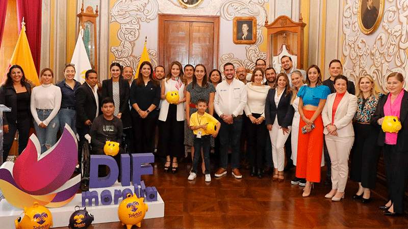 Gobierno de Morelia se suma a la Colecta Teletón Michoacán 2023