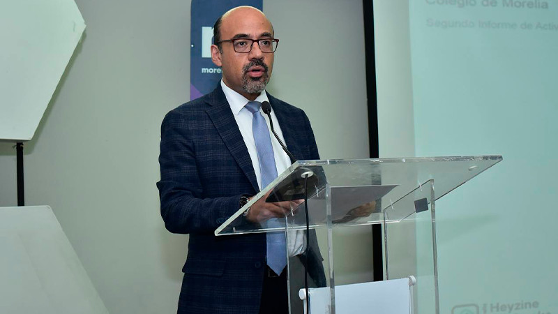 Presenta el Colegio de Morelia su segundo informe de actividades