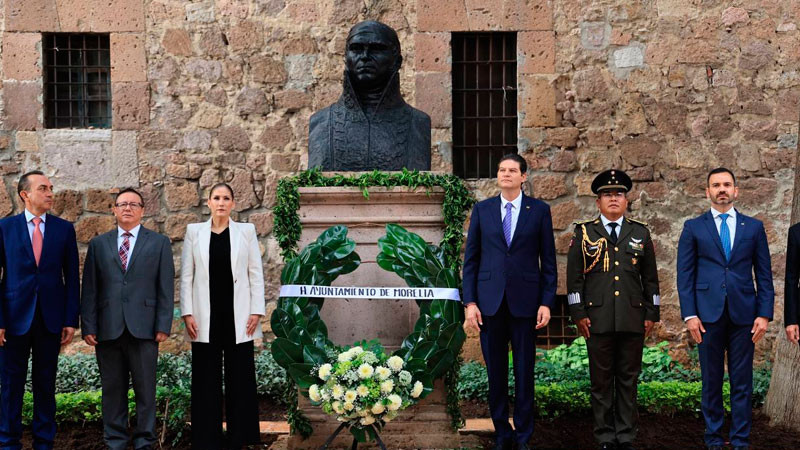 En Bando Solemne, conmemoran el CCLVIII Aniversario del Natalicio de Morelos