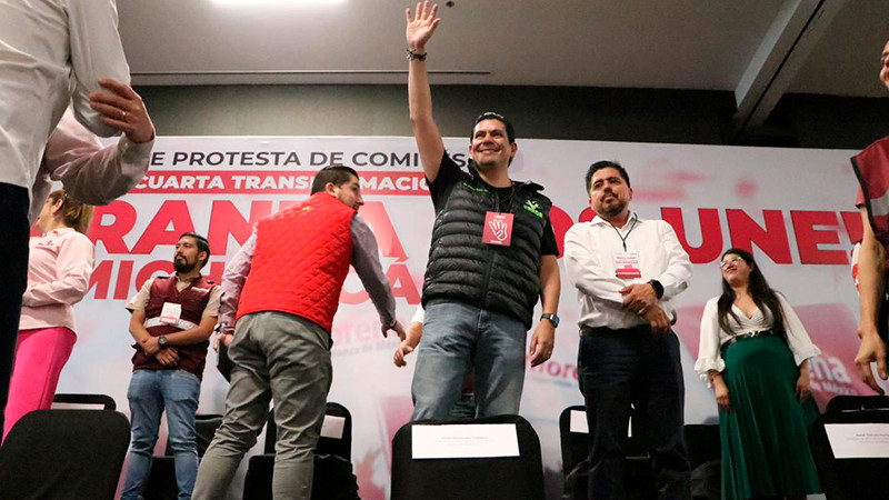 Firme, apoyo del Partido Verde Michoacán a Claudia Sheinbaum