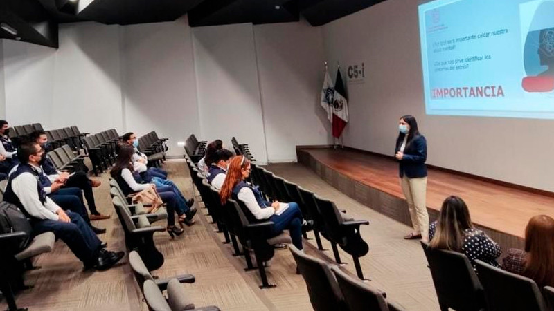 Reciben trabajadores de la SSP apoyo para el cuidado de su salud mental ...