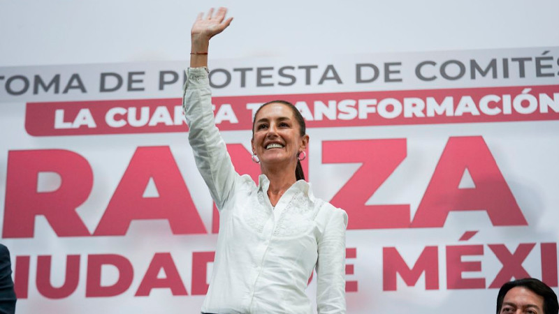 Sheinbaum pide mantener el rumbo en México