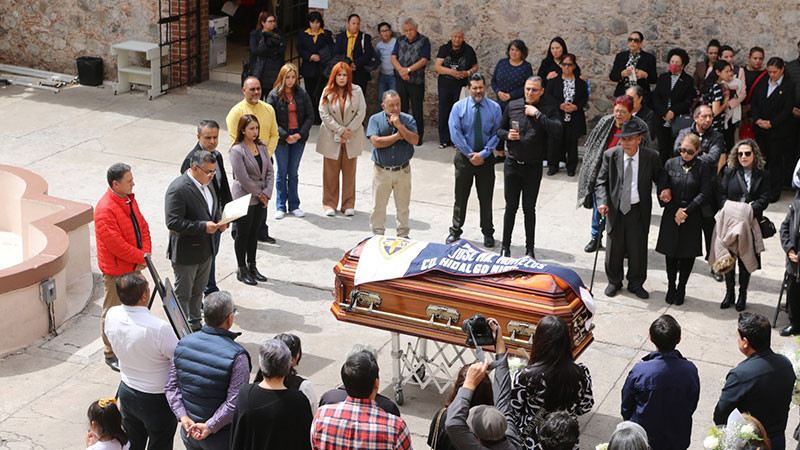 Dan homenaje póstumo al ex edil de Ciudad Hidalgo, Michoacán, Felipe ...