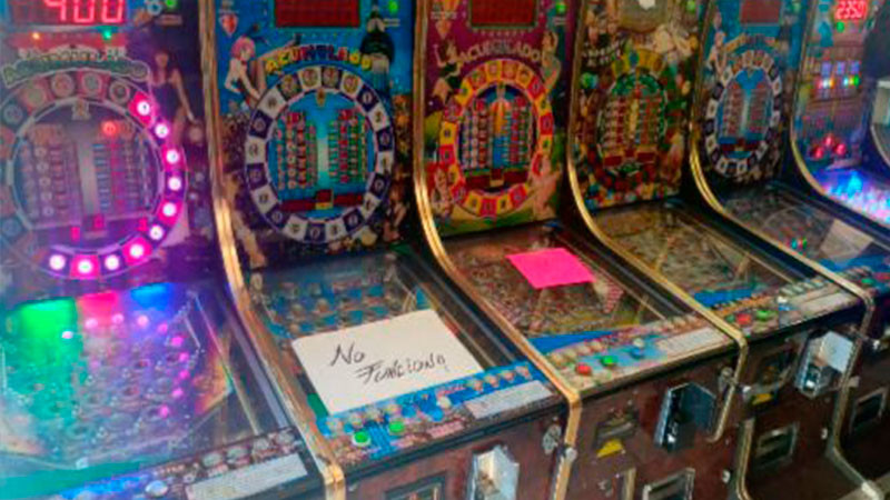 Aseguran más de 120 máquinas tragamonedas en Morelia