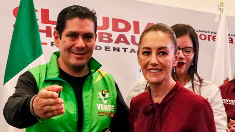 Partido Verde Michoacán, con Claudia Sheinbaum para seguir haciendo ...