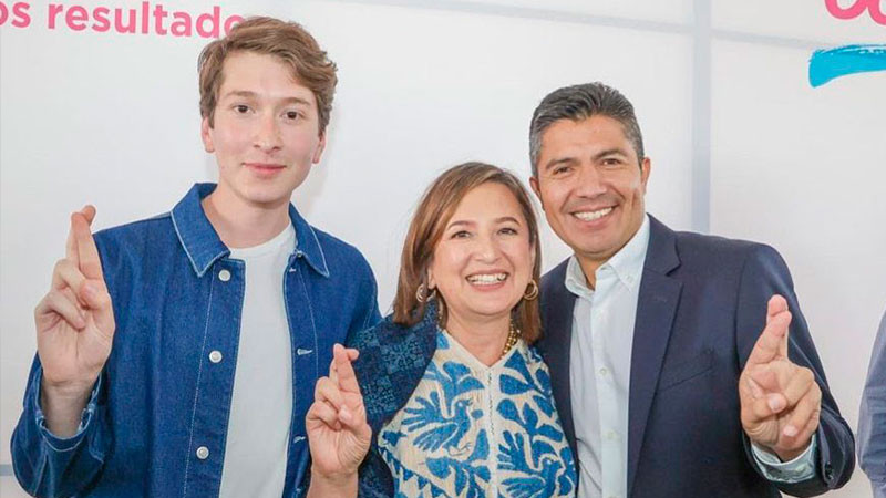 Hijo de Xóchitl Gálvez se separa de campaña presidencial tras polémico video