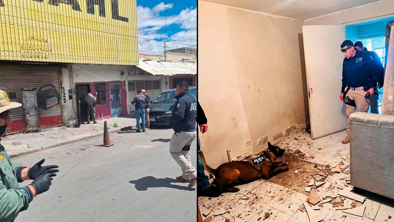 Encuentran 3 cuerpos inhumados en una casa de Ciudad Juárez, Chihuahua