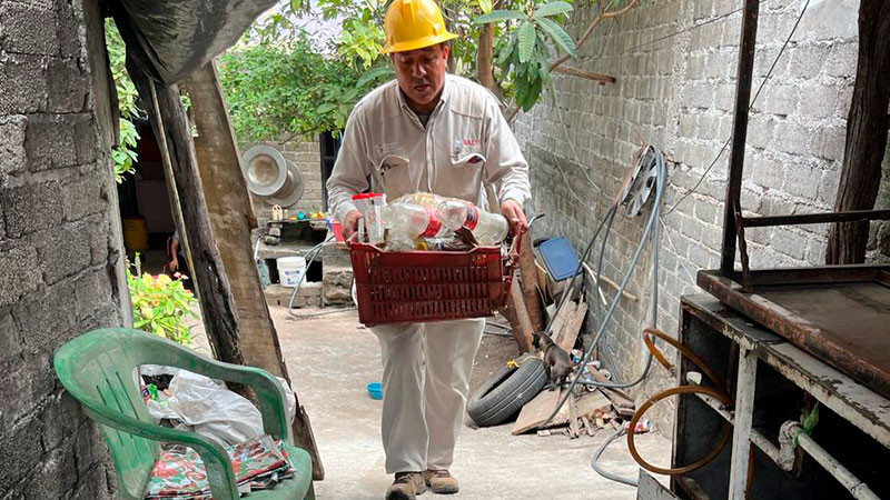 Refuerza Secretaría de Salud de Michoacán lucha contra el dengue en municipios con mayor incidencia