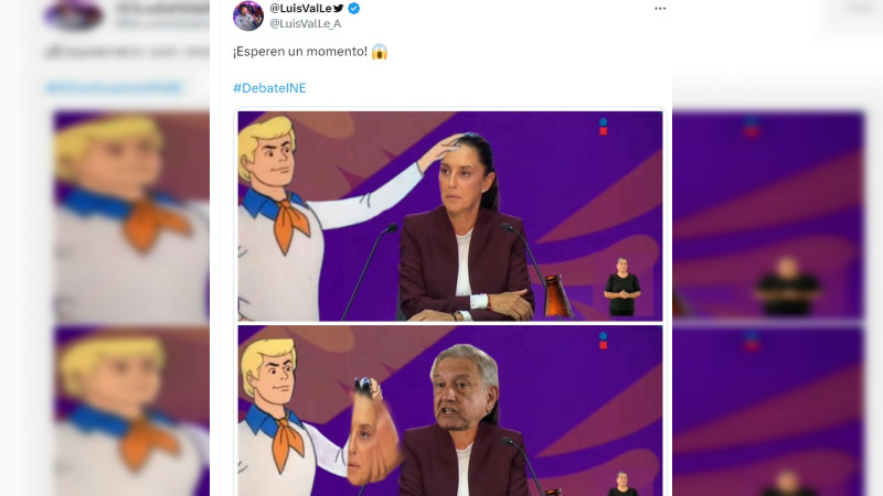 Termina el primer debate presidencial y los memes no se hicieron esperar