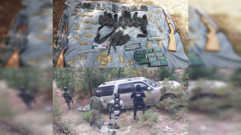 Aseguran blindada, armas y mil cartuchos en operativo contra el CJNG en ...
