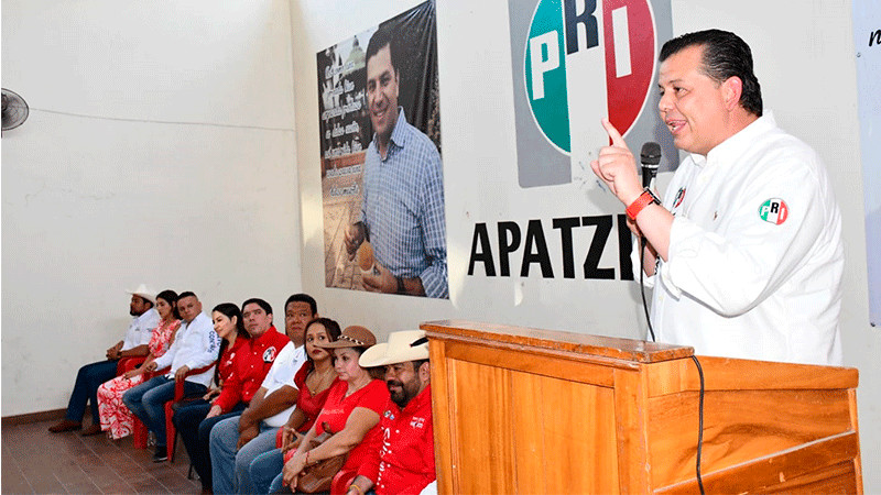 Los verdaderos priistas están con los candidatos del PRI: Memo Valencia