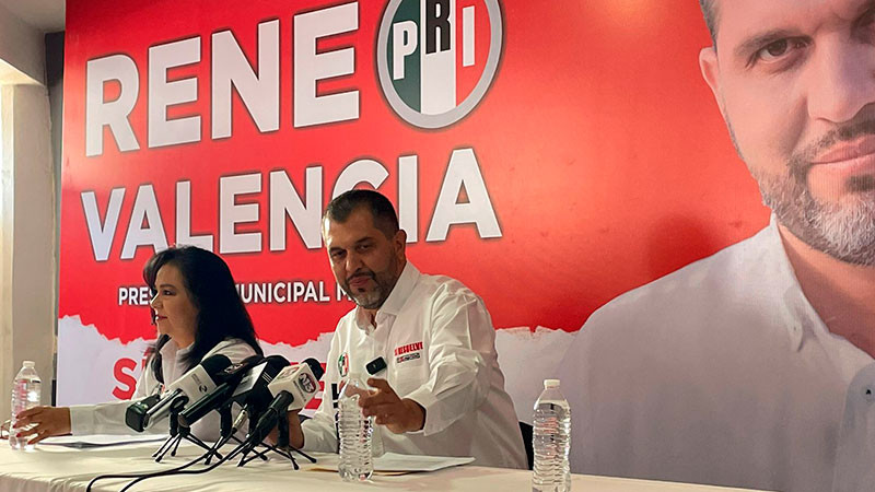 Denuncia el candidato priista René Valencia destrucción de su ...