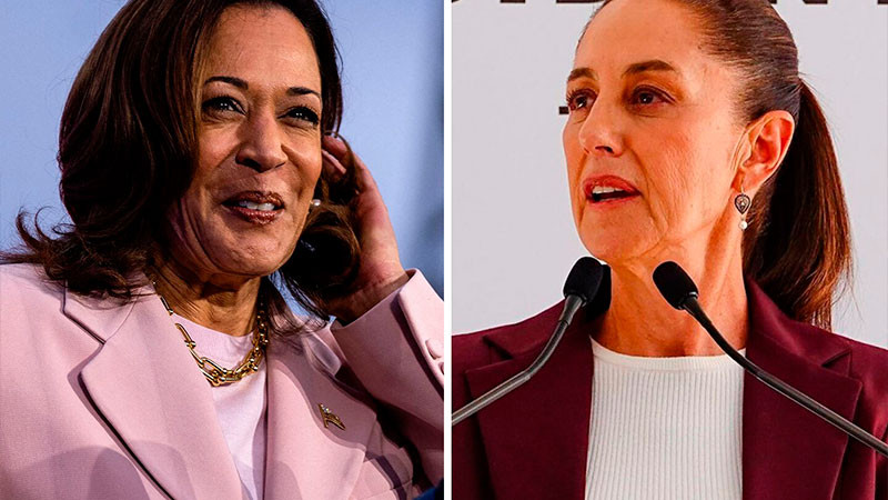 Harris y Sheinbaum habla sobre migración y combate al tráfico de drogas