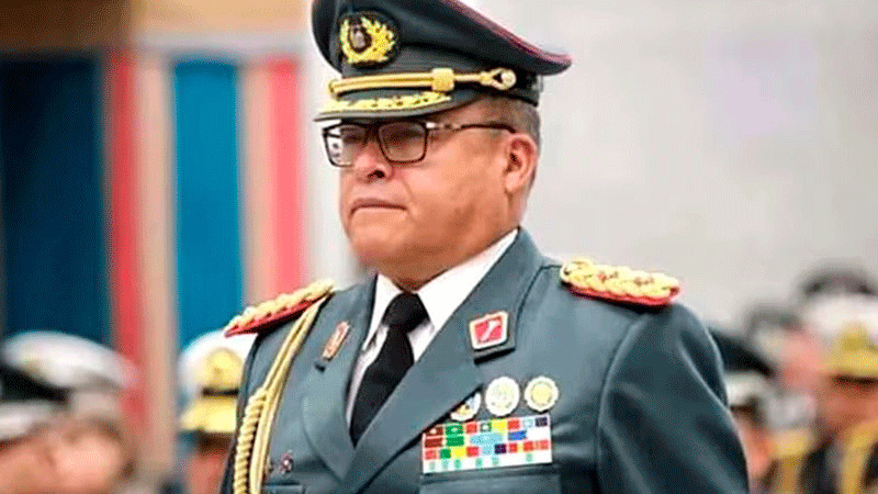 General Zúñiga acusó a gobernador de Bolivia, Luis Arce, de ordenar ...