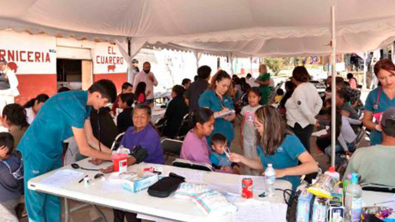 Brigadas de salud de la Universidad Autónoma de Guadalajara atienden a comunidades vulnerables