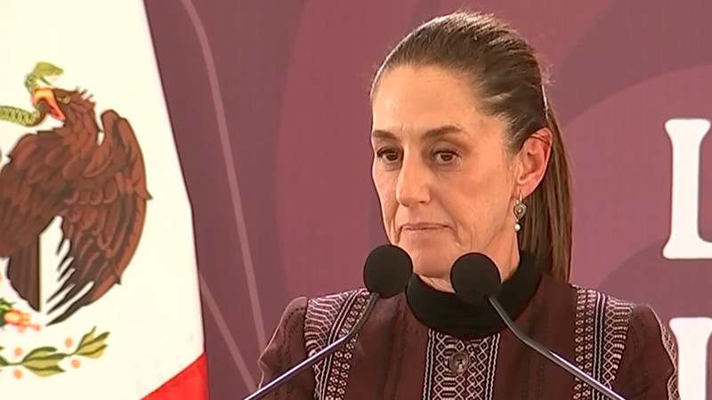 Lamenta Sheinbaum muerte de mexicanos en accidente aéreo en Filadelfia