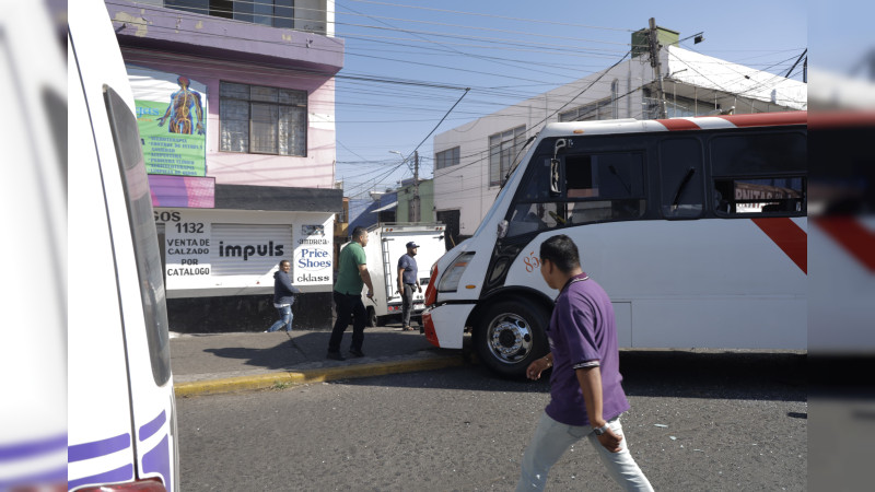 Combis invasoras de ruta serán sancionadas: ITransporte