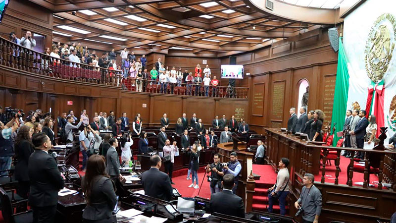 Reestructuran diversas Comisiones de la 76 Legislatura de Michoacán
