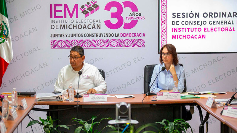 Consejero Presidente del IEM rinde Informe de anual 2024: democracia ...