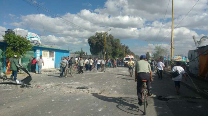Explosiones se registran en mercado de cohetes en Tultepec, Estado de ...