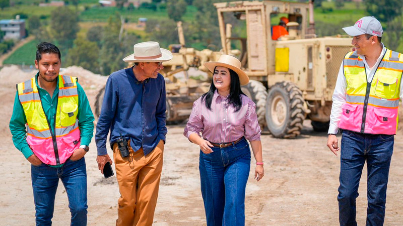 Con obras, fortalecemos la conectividad de tenencias de Morelia: Gladyz ...