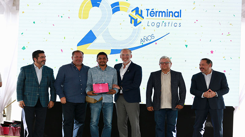Celebra Marco Del Prete 20 años de Términal Logistics en Querétaro